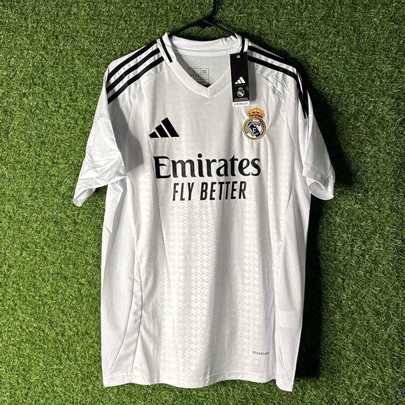 adidas | Shirts | Real Madrid 2425 Home Kit | Poshmark